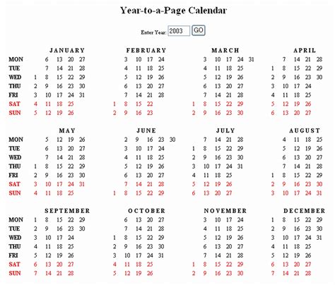 year to page calendar generator version 1 0 free source