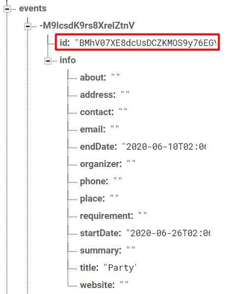node js firebase how i get a specific structure