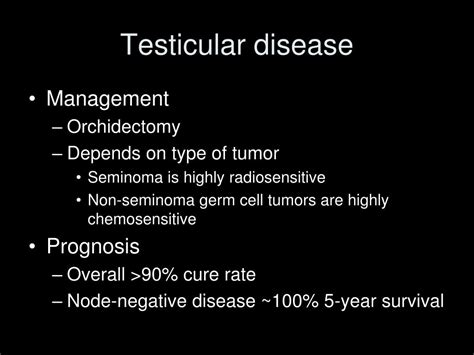Ppt Testicular Disease Powerpoint Presentation Free Download Id