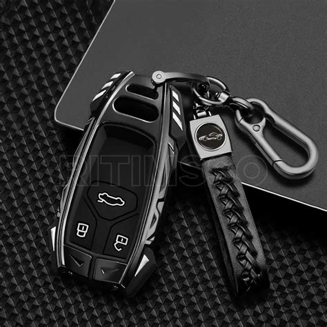 Zinc Alloy Car Remote Key Case Cover Shell For Audi A4 B9 A5 A6 8s 8w