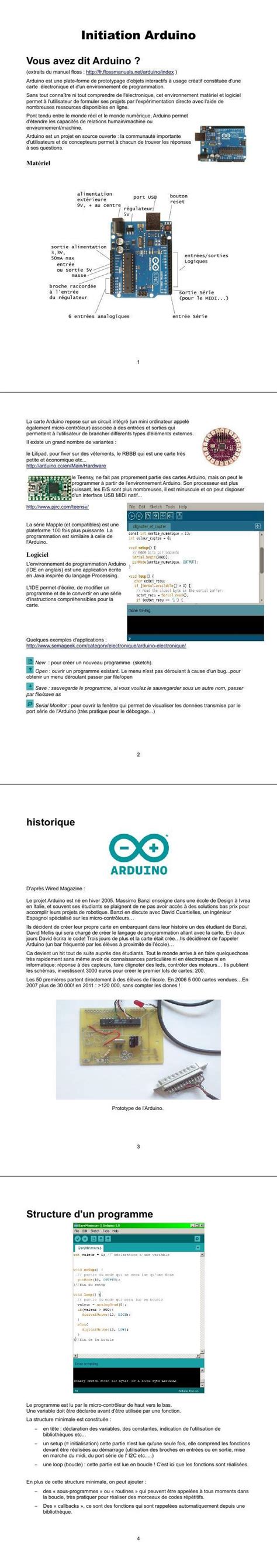 [pdf] cours introduction aux bases arduino cours pdf
