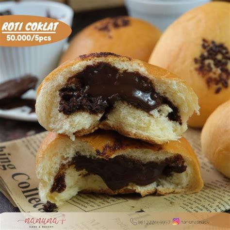 Jual Roti Isi Coklat Premium Isi 5pcs I Roti Tawar I Roti Jadul I Roti