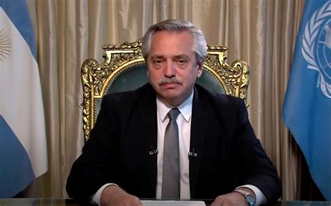 Alberto Ante La Onu De La Pandemia Nadie Se Salva Solo