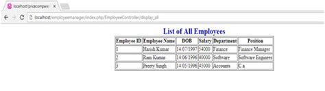 display data from database in php codeigniter terkait data