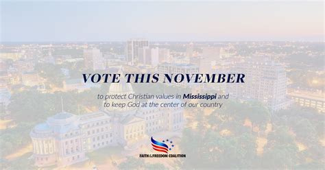 Mississippi 2020 Election Voter Guide Faith And Freedom Coalition