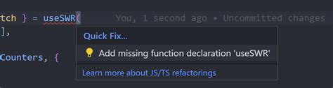 add named export of useswr to the library or fix default export naming