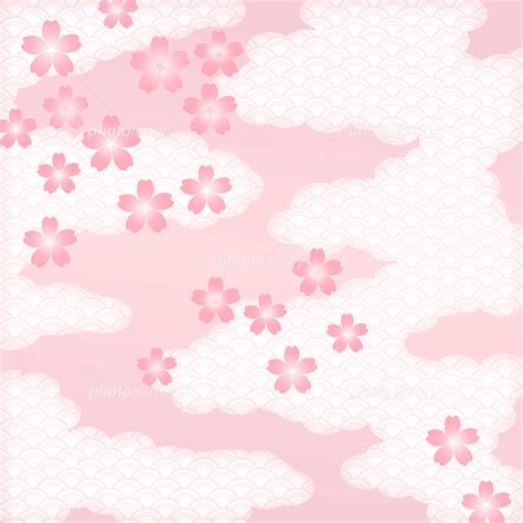 桜 和風 和柄 イラスト素材 [ 2321654 ] フォトライブラリー Photolibrary