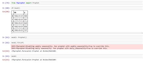 time series forecasting using facebook prophet library in python