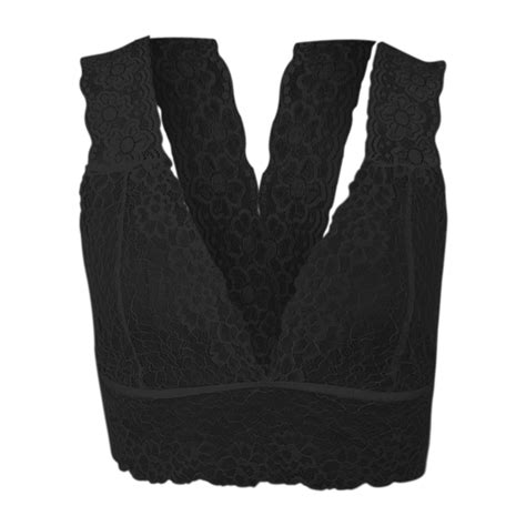 Yuhaotin Lingerie Outfits Lace Deep V See Through Bra Europe And The
