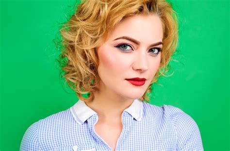 Premium Photo Pin Up Portrait Of Pin Up Woman Sensual Woman With
