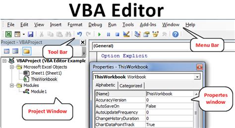 vba editor laptrinhx