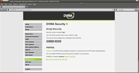 dvwa sql injection information security berserker