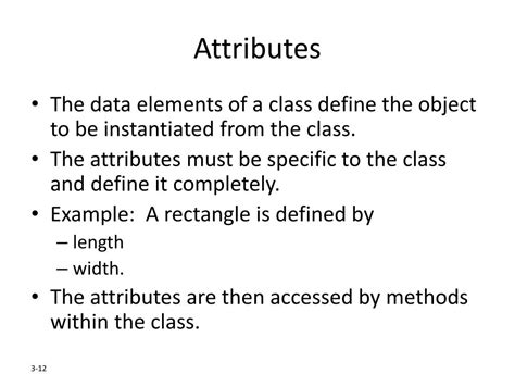 ppt introduction to classes objects methods and attributes