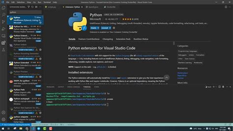 debugging python in docker using vscode youtube