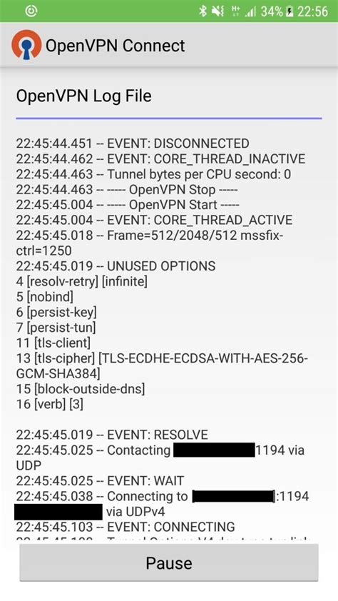 not connecting for openvpn · issue 167 · angristan openvpn install