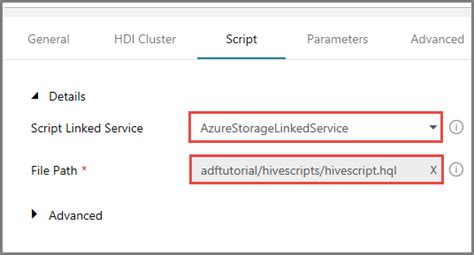 transform data using hive in azure virtual network using