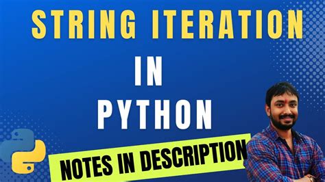 string iteration in python python tutorial for beginners in hindi