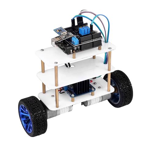sainsmart 2 wheel arduino self balancing robot kit v2 3d printing