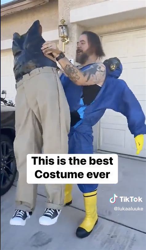 Best Ever Halloween Costume Is An Optical Illusion