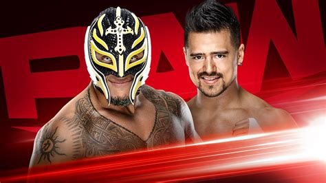 Rey Mysterio Vs Angel Garza Set For Raw Wwe