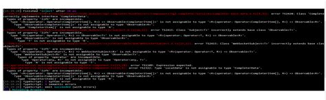 upgrading to angular 4 2 getting error error ts2420 class
