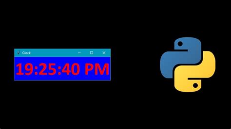 let s create digital clock using python youtube