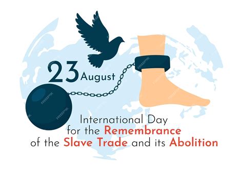 Premium Vector International Day Of The Remembrance Of The Slave