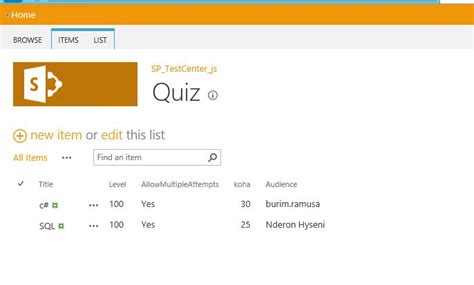 development how to retrieve and read items from