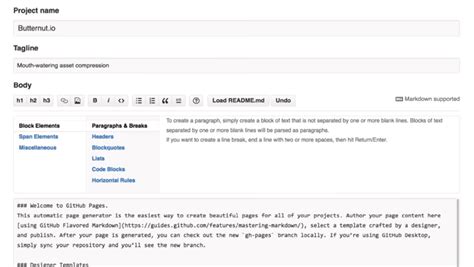 guía markdown de github pages tutorial markdown