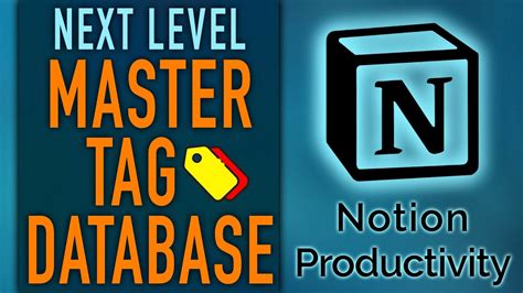 master tag database for notion life os and personal knowledge management
