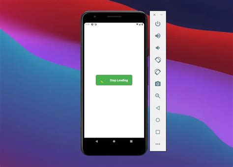react native make a button with a loading indicator inside kindacode