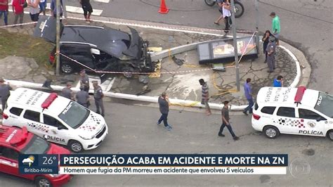 Perseguição Policial Acaba Em Acidente E Troca De Tiros Em Sp São