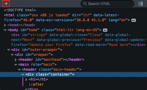 Начало html кода Структура кода Блог сумасшедшего