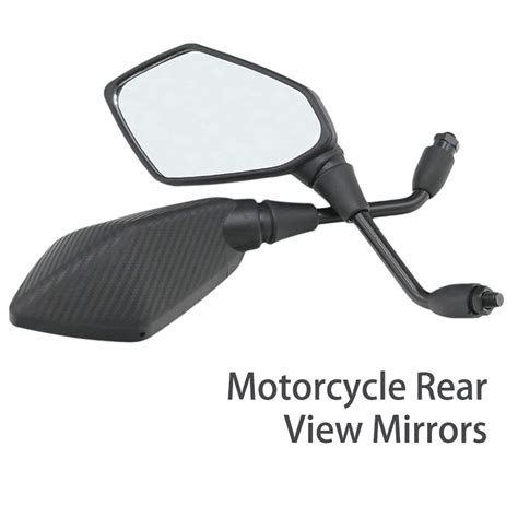 1 Pair Universal Motorcycle Rearview Rear View Side Mirror Motorcycle