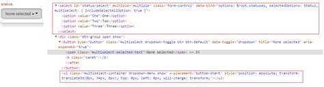 jquery bootstrap multiselect not working with knockout binding