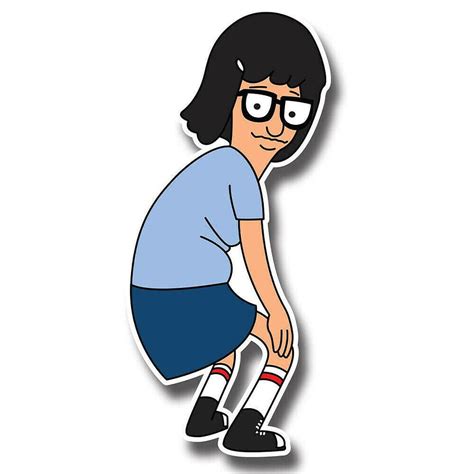 Tina Belcher Dance Bobs Burgers Sticker Decal Phone Hd Phone Wallpaper