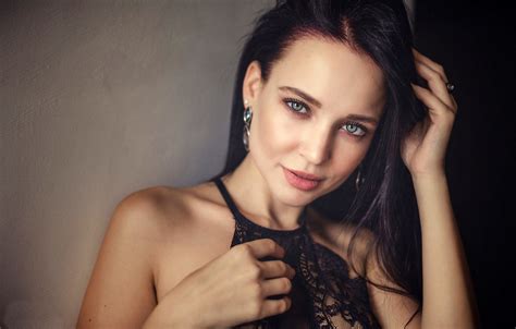 Hình Nền Thiên Thần Brunette Tóc Dài Sexy đàn Bà Hình Nền Đáng