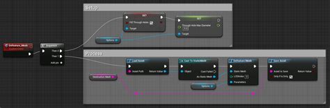 simplifying static meshes by defeaturing unreal engine documentation