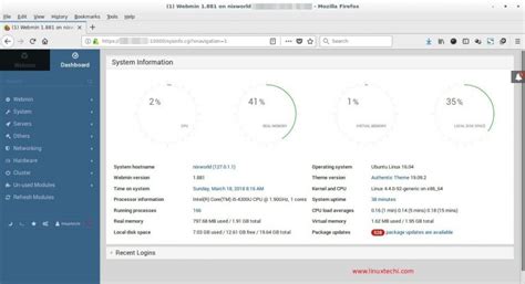 how to install and configure webmin on debian ubuntu