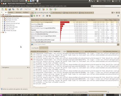 java memory size in profiling when i try to detect memory leak