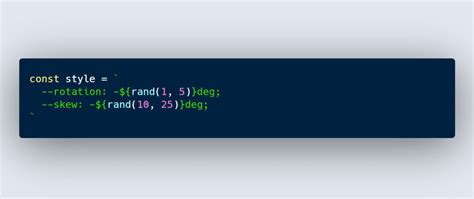 random transforms using css variables dev community