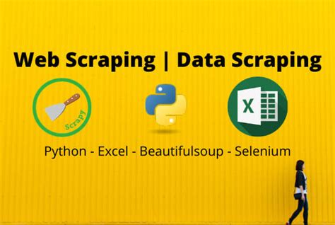 do web scraping data mining from any website in python by