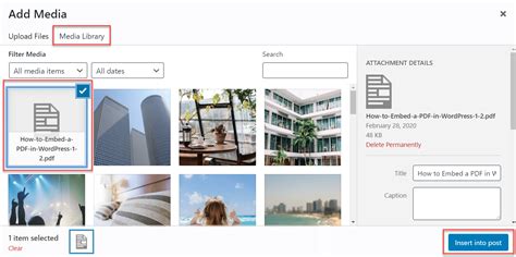 how to embed a pdf file in wordpress a step by step guide
