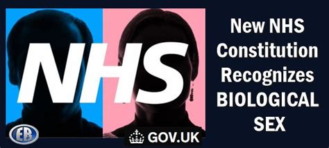 Nhs Leads The Way In Landmark Shift Against Gender Ideology Sex