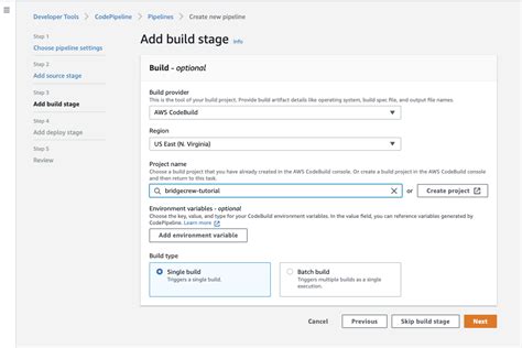 aws codepipeline setup cloud devsecops with bridgecrew