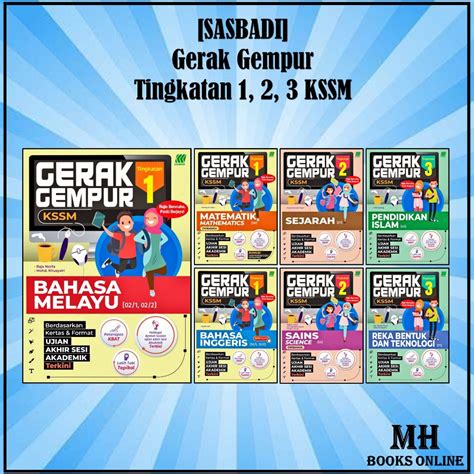 [mh] Sasbadi 2024 Buku Latihan Gerak Gempur Uasa Kssm Tingkatan 1