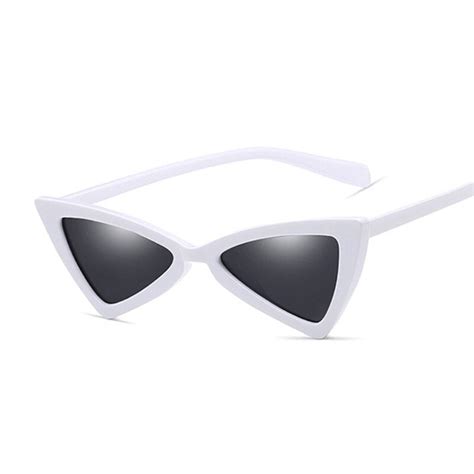 Vintage Triangle Cat Eye Sunglasses For Men And Women Funkytradition