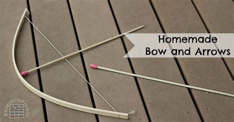 Homemade Bow And Arrows Homemade Bow And Arrow Homemade Bows Bow