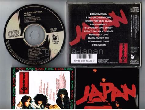 Japan Adolescent Sex 1986 Japanese Cd Album Vdp 1153 For Sale Online Ebay