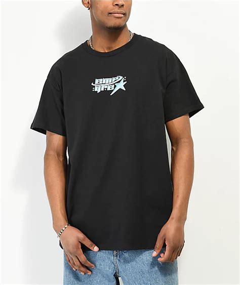 Empyre Y2k Star Black T Shirt